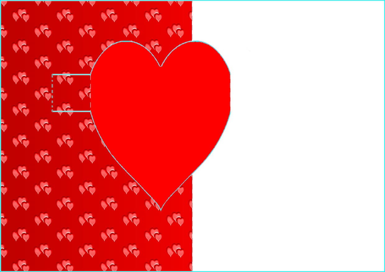 Heart Cards Papercraft Templates.