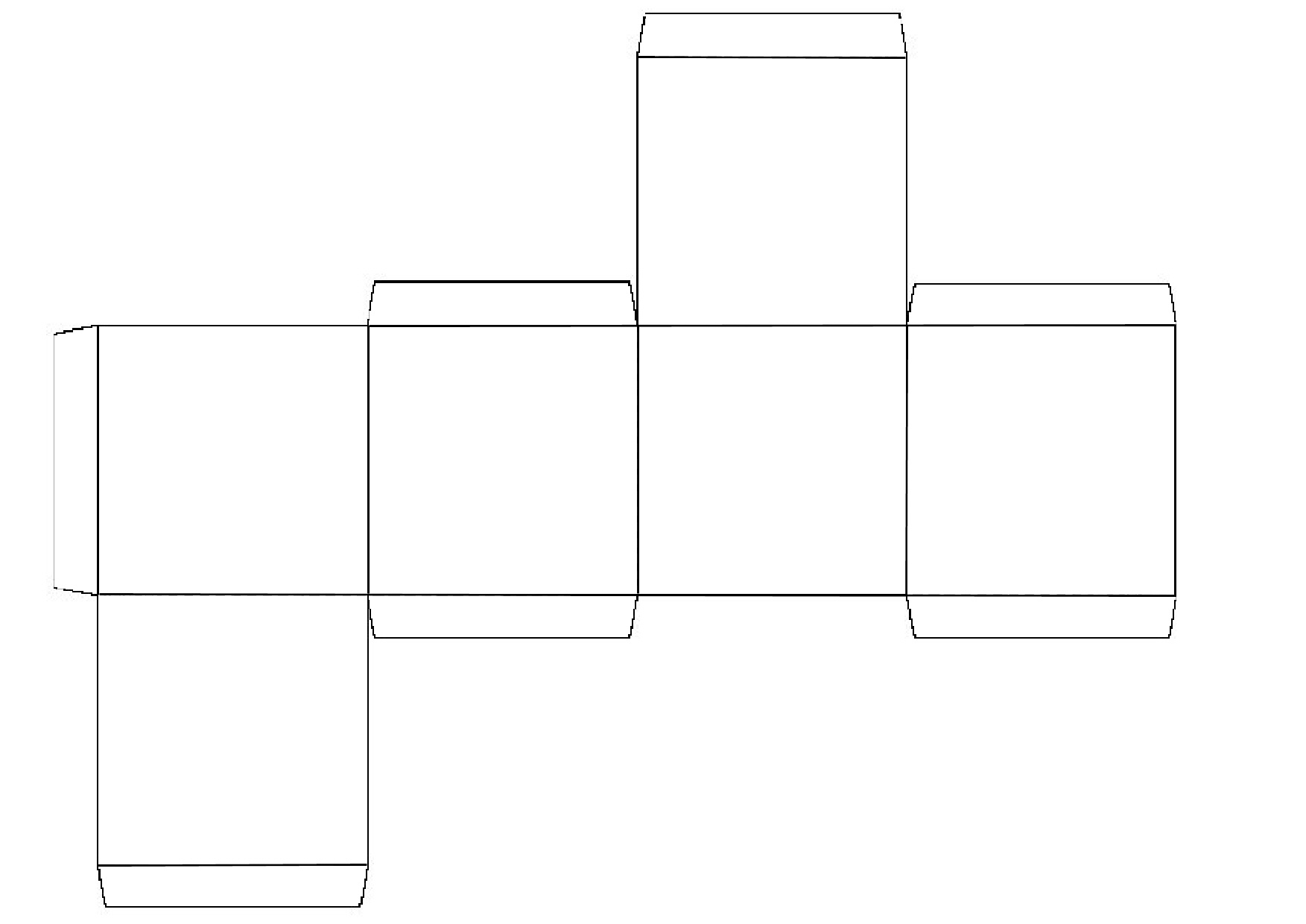 Square Box Templates 